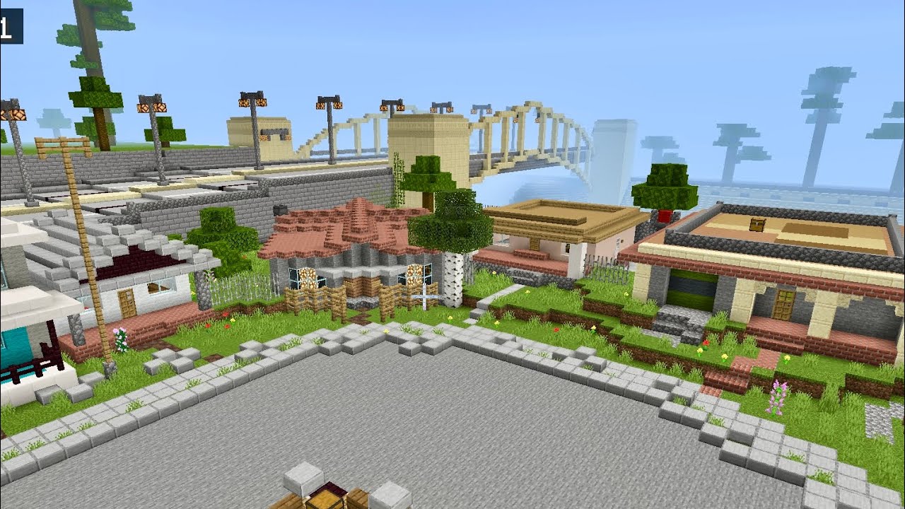 GTA San Andreas Map Minecraft [Mobile] - YouTube