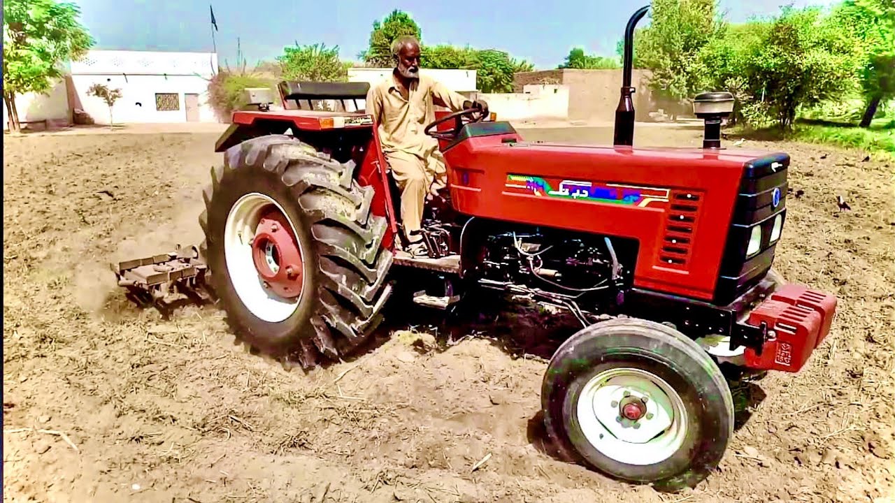 NH DABUNG 85 | 85HP | Most Powerful Tractor Ploughing with Cultivator ...