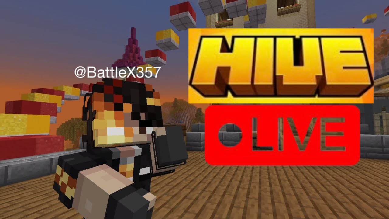 Hive Minecraft, but every sub makes me AFK for 5 seconds - YouTube