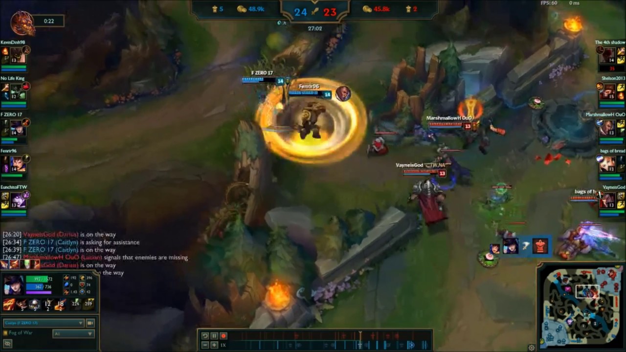 League of Legends: Scrub Game 1 Highlights - YouTube