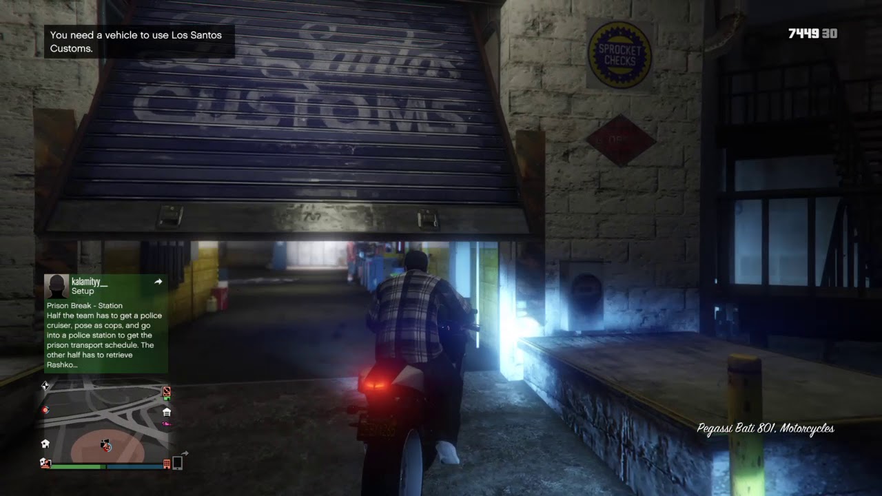 Grand Theft Auto V Los Santos Customs fail - YouTube