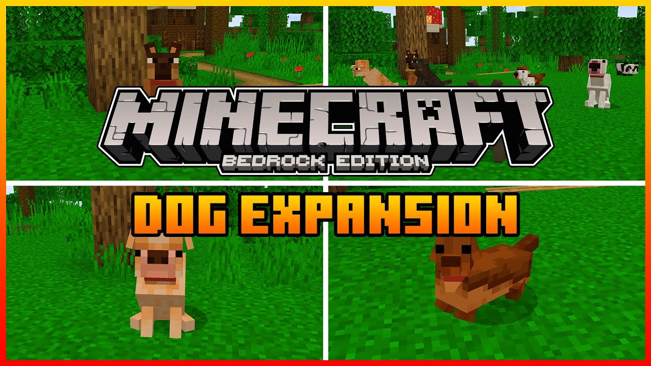 Expansion for Dogs Add-On for Minecraft! | Minecraft Bedrock (1.19 - 1. ...