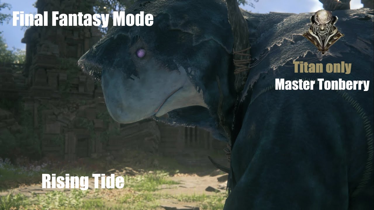 Titan Master Tonberry [Rising Tide FFXVI] - YouTube