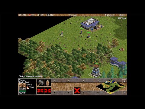Age of Empires (AoE) 1997 - Gameplay #46 (1:00 hour - score: 411) - YouTube