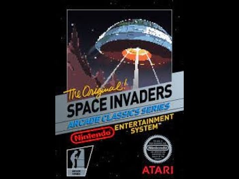 Nintendo Entertainment System (NES) Game [033] Space Invaders 1985 ...