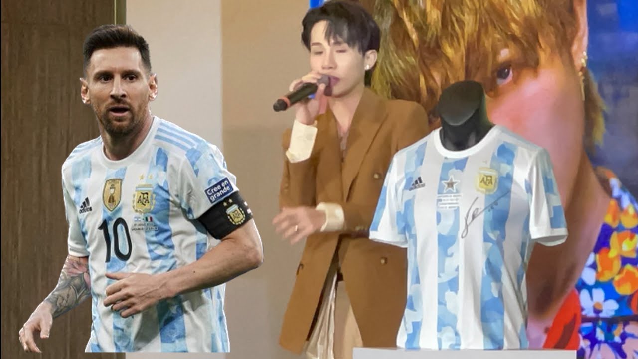 JACK (J97) gặp mặt Messi còn ôm hôn thắm thiết, nói hết cuộc trò chuyện ...