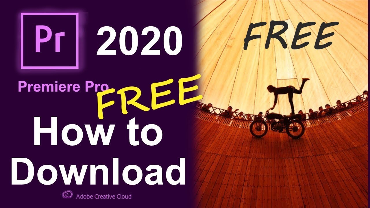 HOW TO DOWNLOAD ADOBE PREMIERE PRO FOR FREE IN WINDOWS 10 IN 2020 ...