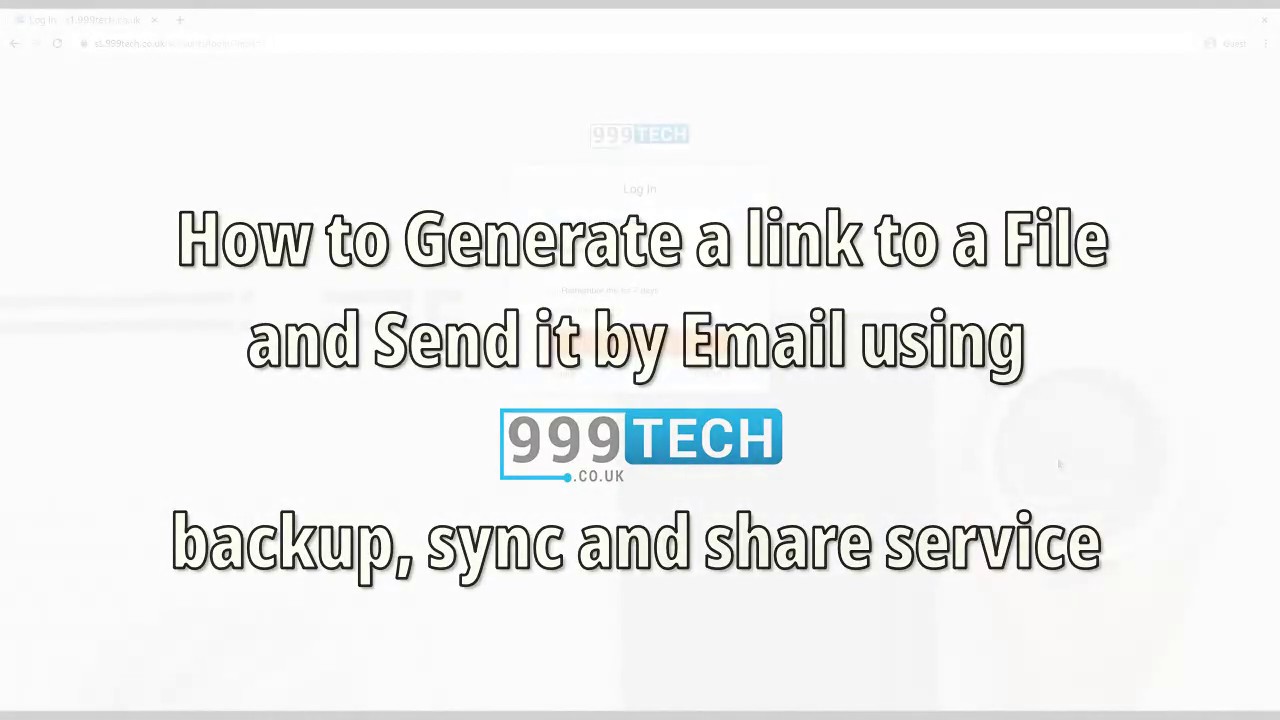 How To Generate A Link To A File And Send It By Email Using 999tech how-to-generate-a-link-to-a-file-and-send-it-by-email-using-999tech