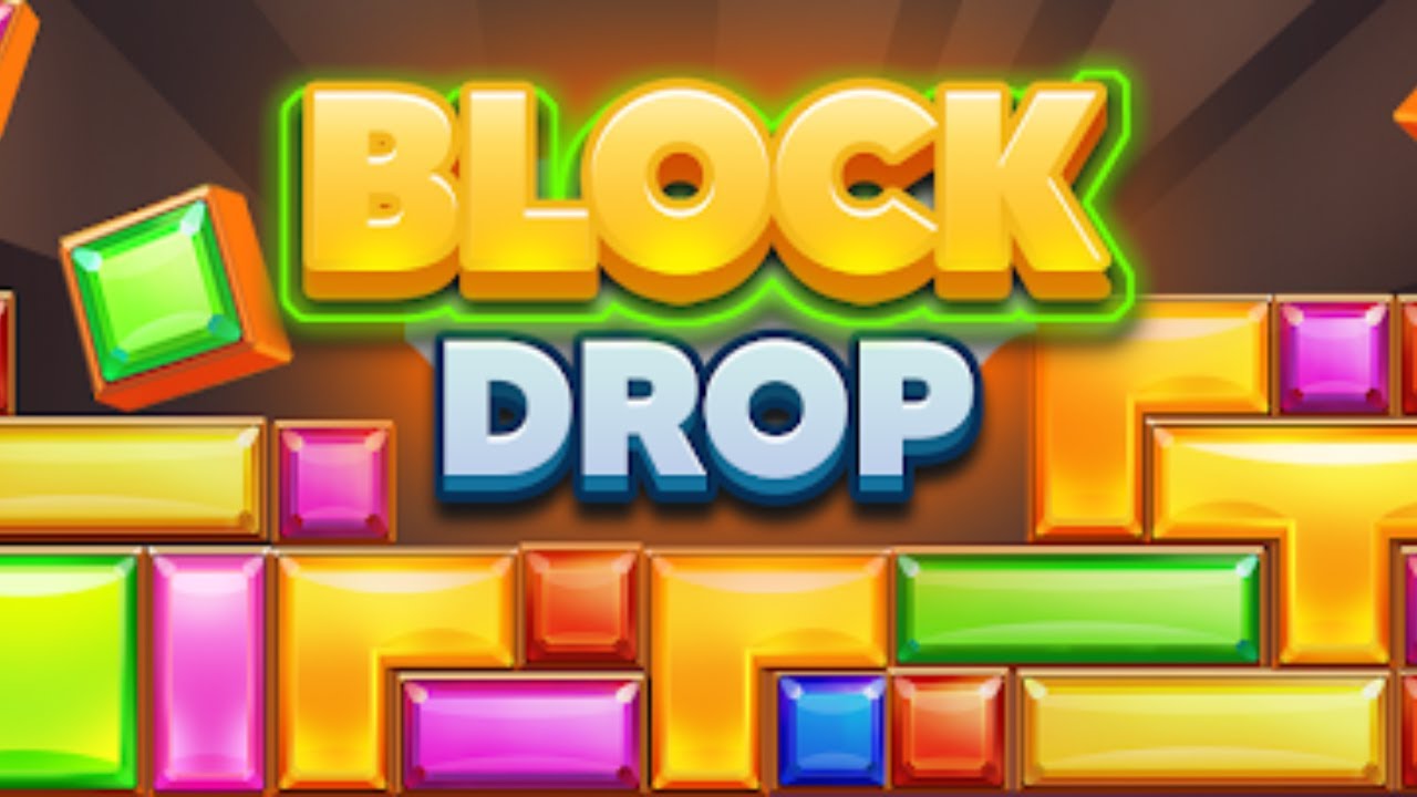 Block Drop Games Gameplay Video And Apk Youtube