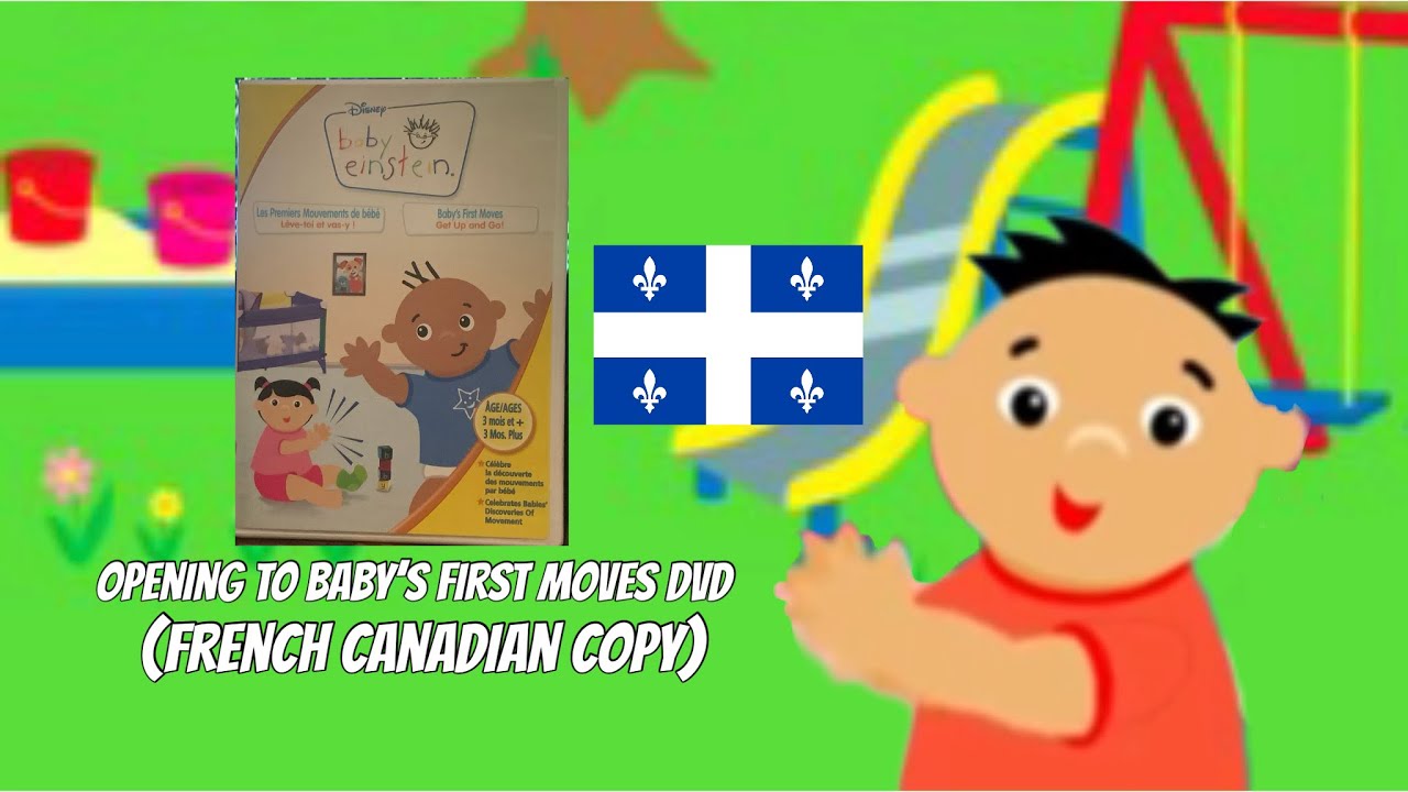 Opening to Baby’s First Moves 2006 DVD (French Canadian Copy) (2007 ...