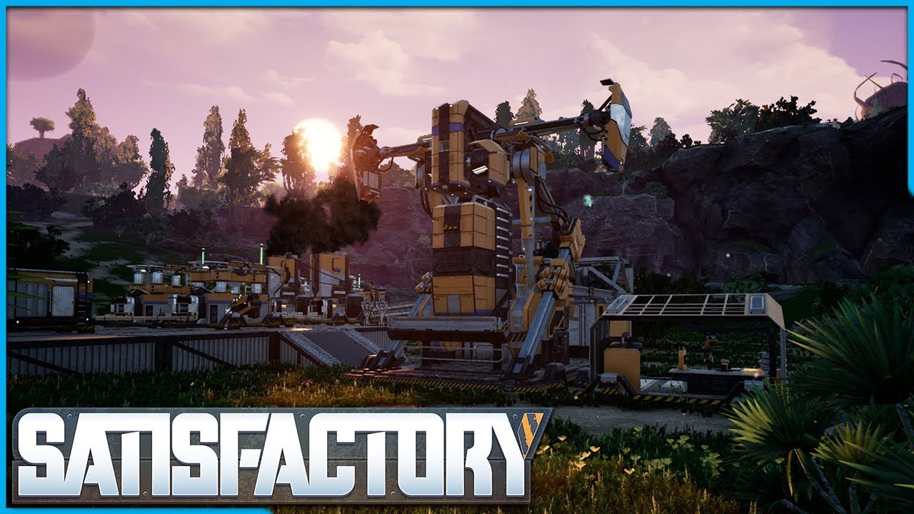 Copper and Limestone Mines | Satisfactory Early Access Gameplay | Ep04 ...