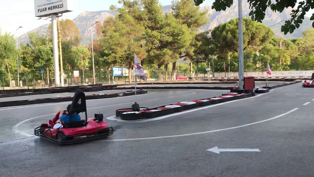 BİRAZDA REAL!!!!!!! go kart #1 - YouTube