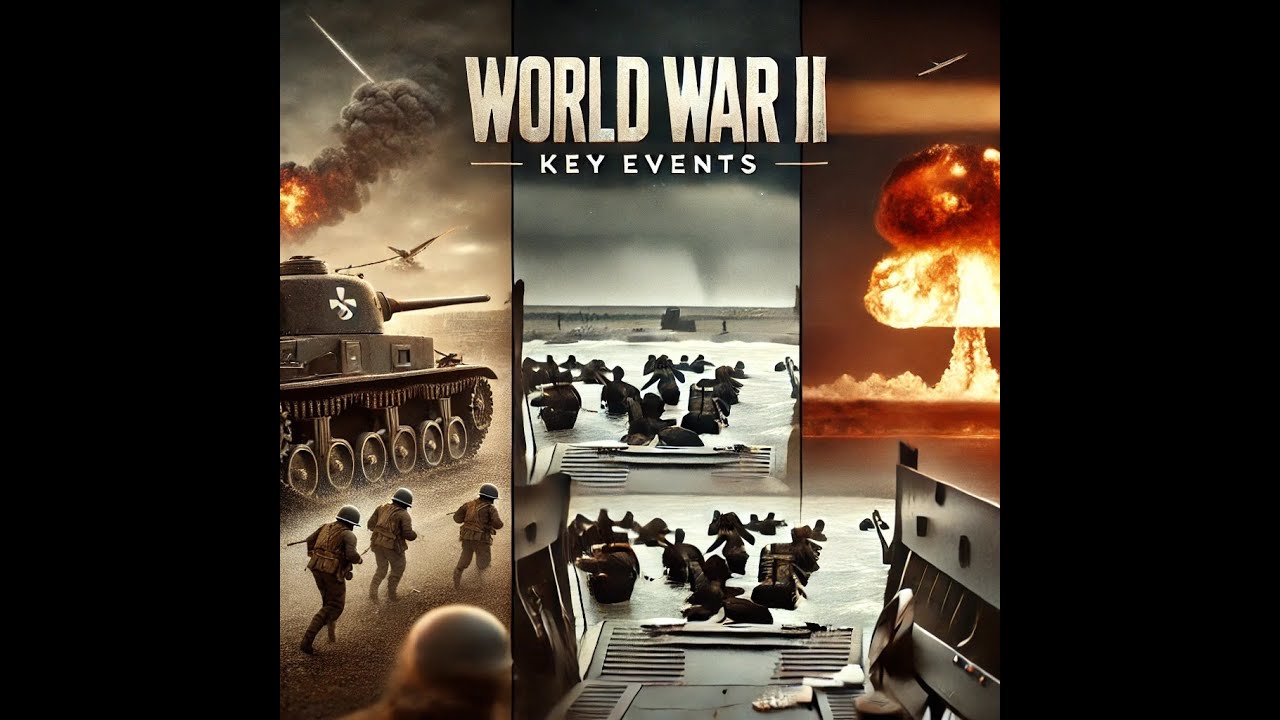 World War II Key Events - YouTube