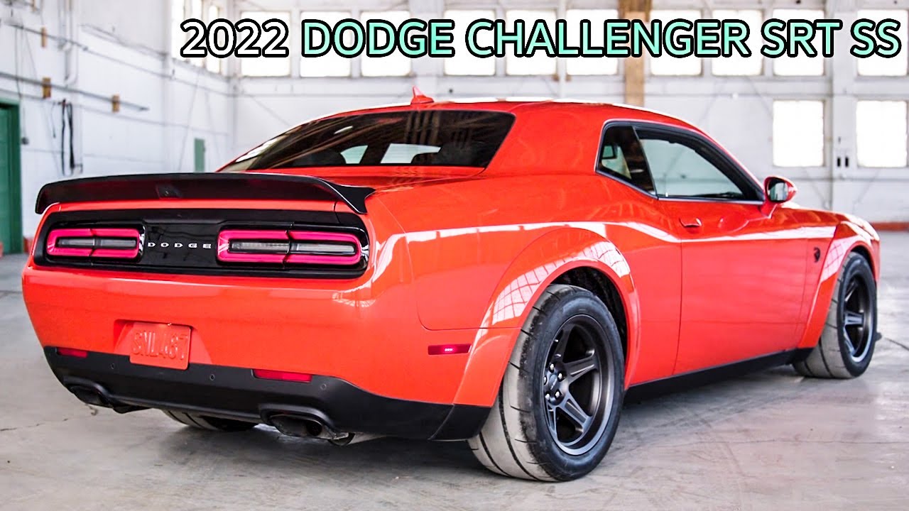 2022 Dodge Challenger SRT Super Stock - YouTube