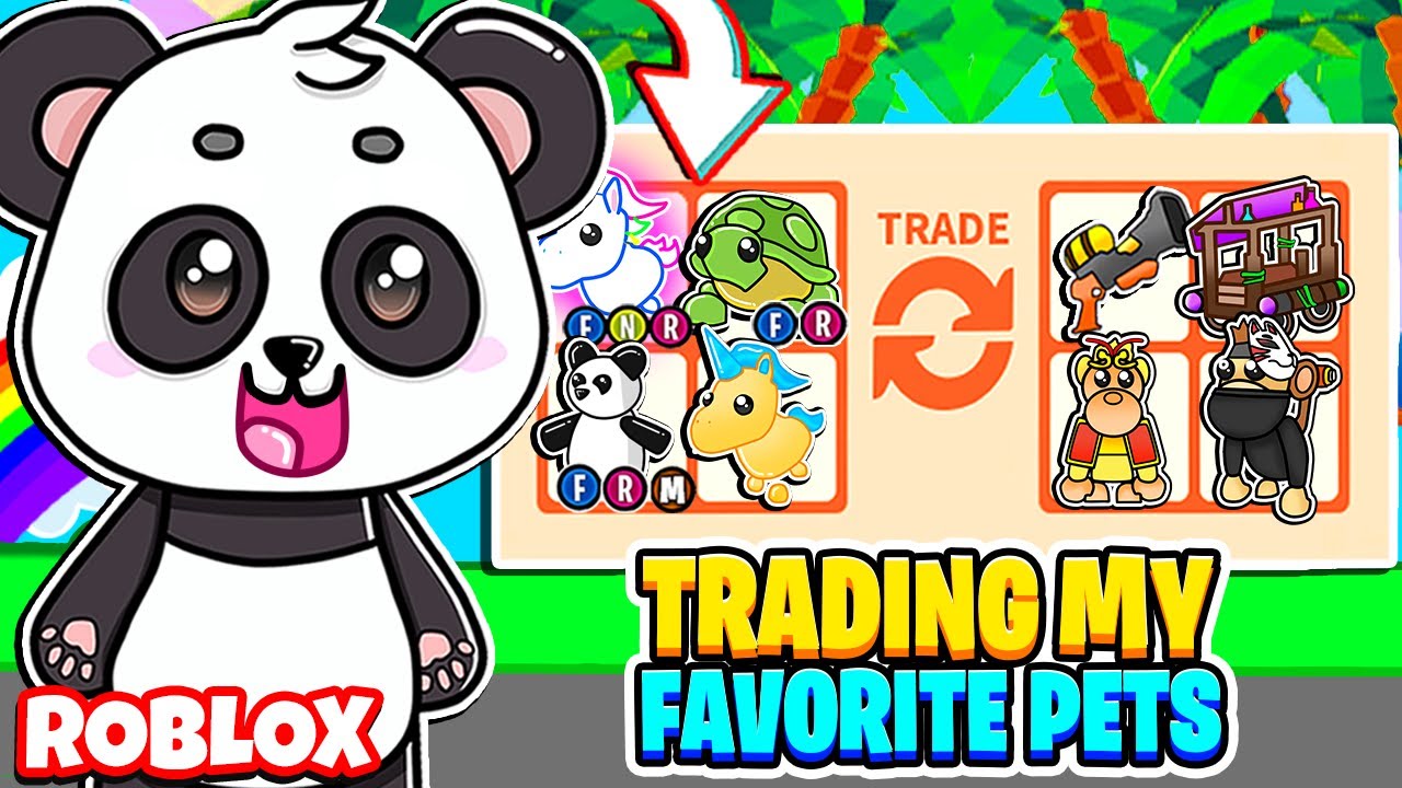 I Traded Only My FAVORITE PET in Adopt Me for 24 Hours! Roblox Adopt Me ...