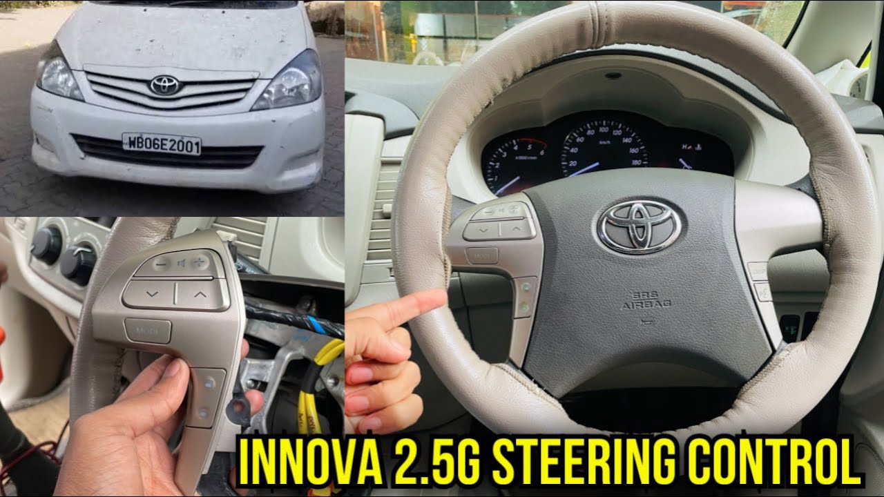 12 साल पुरानी Innova में Steering Control | Toyota Innova 2.5G Steering ...