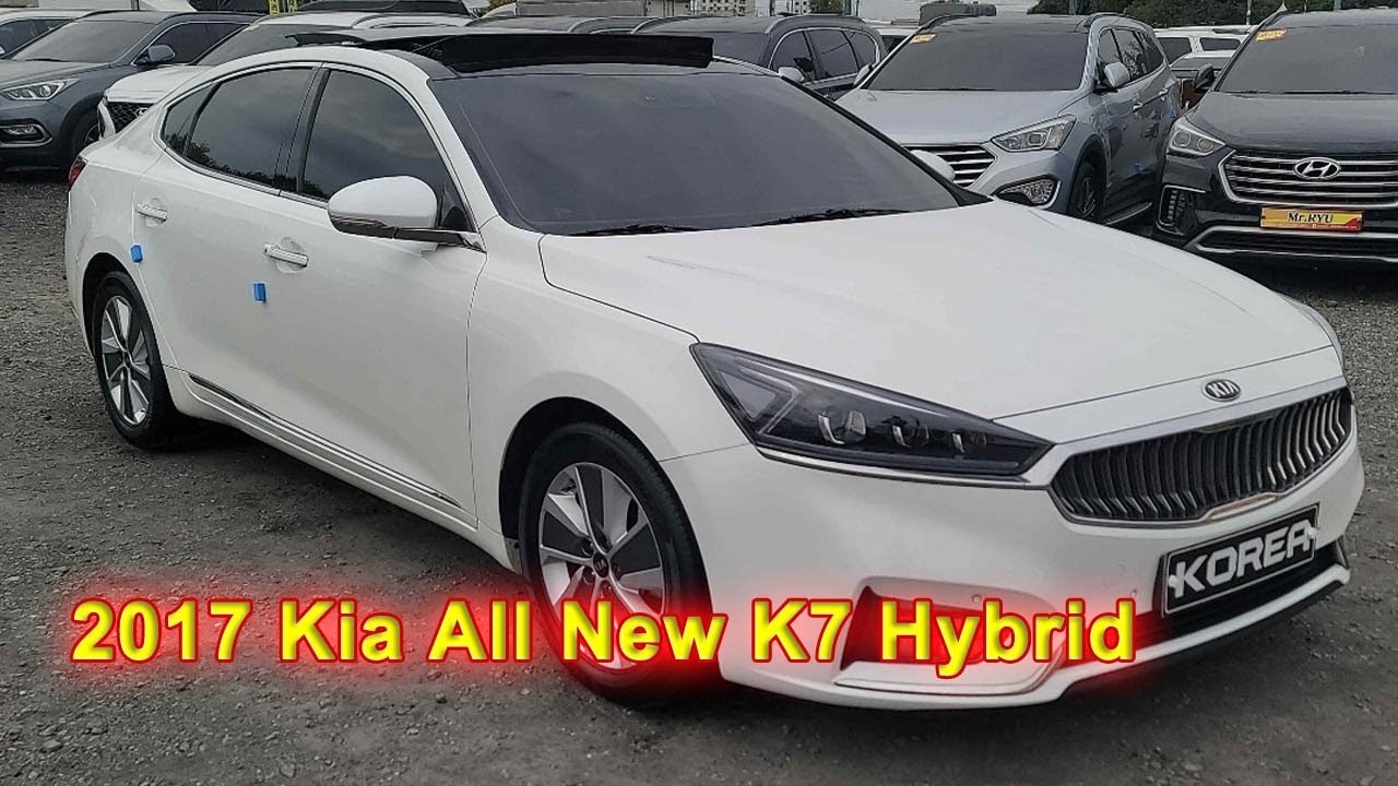 2017 Kia All New K7 Hybrid [UNC]-Korean used car exports - YouTube