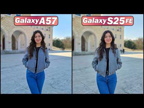 Samsung Galaxy A57 vs. Samsung Galaxy S25 FE Kameratest