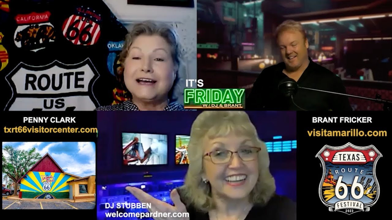 IT'S FRIDAY with DJ & BRANT / RT. 66 EVENT / PENNY CLARK - YouTube
