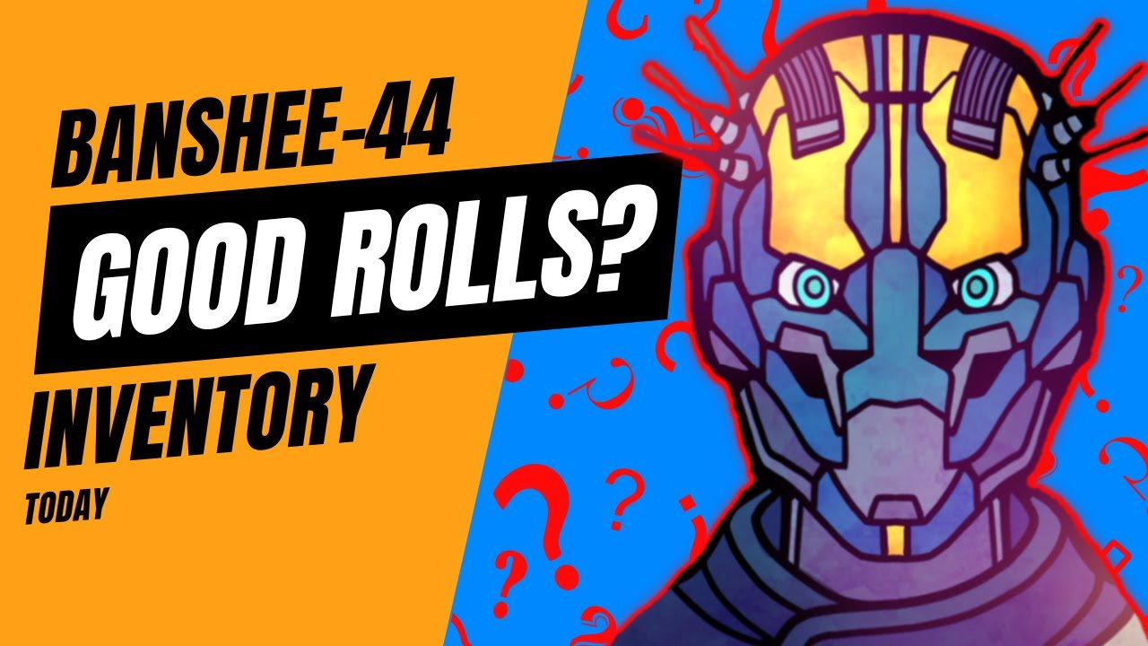 What does Banshee have today? Destiny 2 Banshee-44 Good Rolls for newer ...