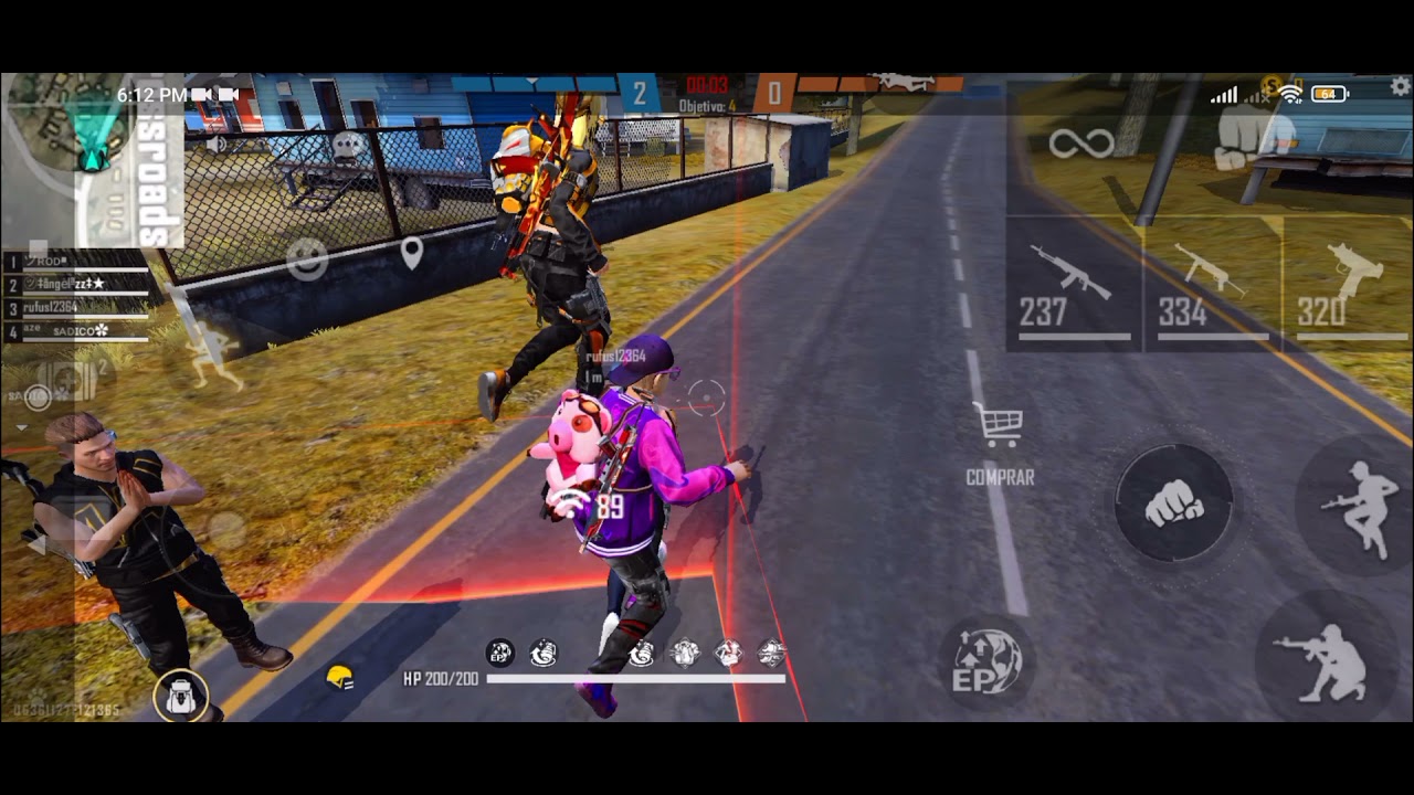 el drip free fire - YouTube