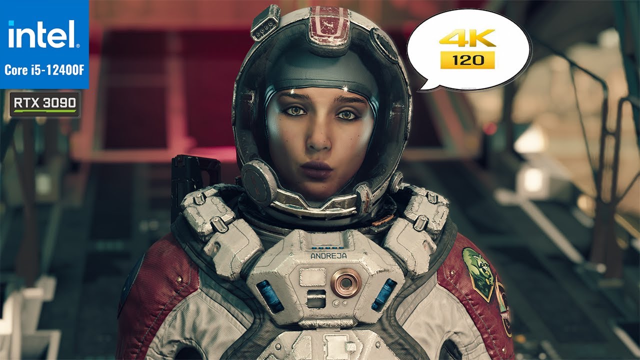 Starfield benchmark nvidia rtx 3090 intel i5 12400f dlss 120 fps ...