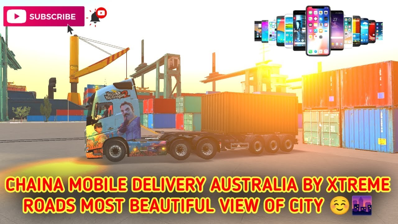 Chaina Mobile Delivery Australia | Truck Simulator Ultimate | Gameplay ...