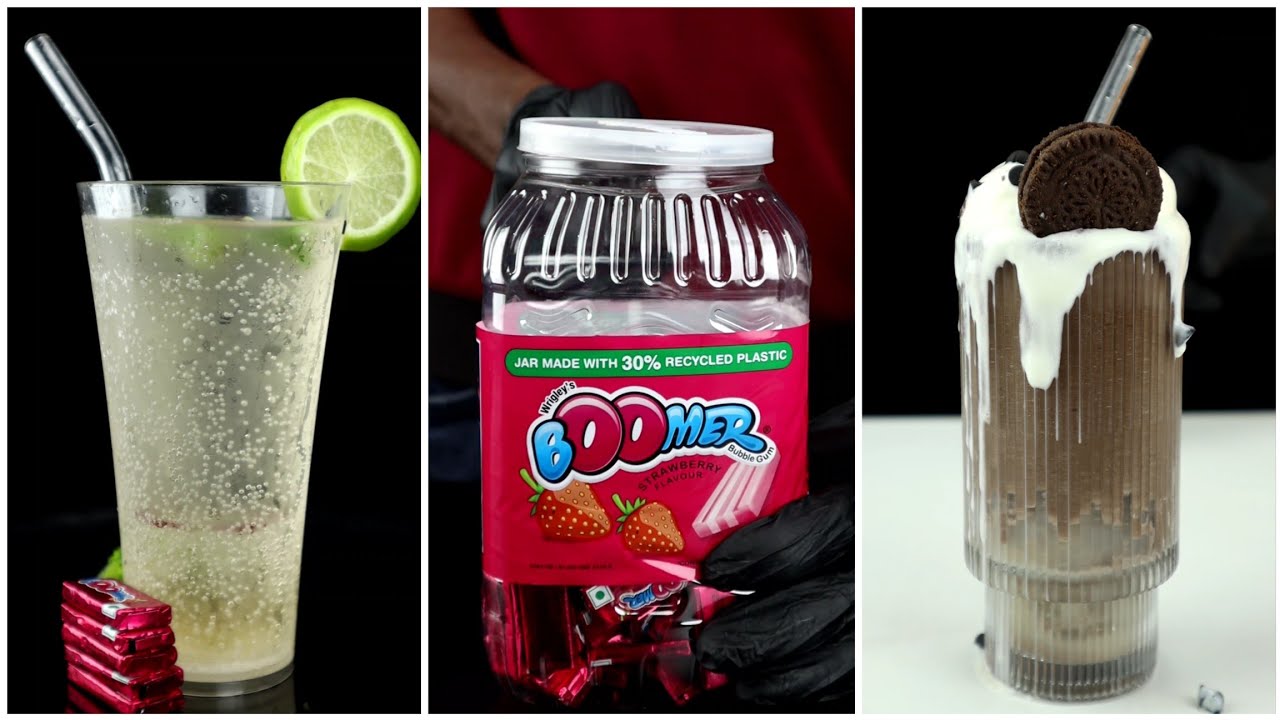 Boomer Mojito | Blue Mojito | Oreo Milkshake - YouTube
