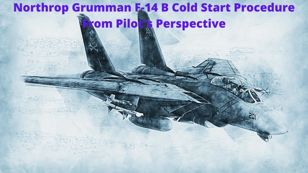Northrop Grumman F-14 B Tomcat | Cold Start Procedure from Pilot's Perspective | - YouTube
