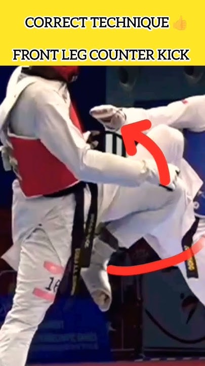 COUNTER KICK TECHNIQUE 👍 #martialarts #kickpractice #taekwondo #karate ...