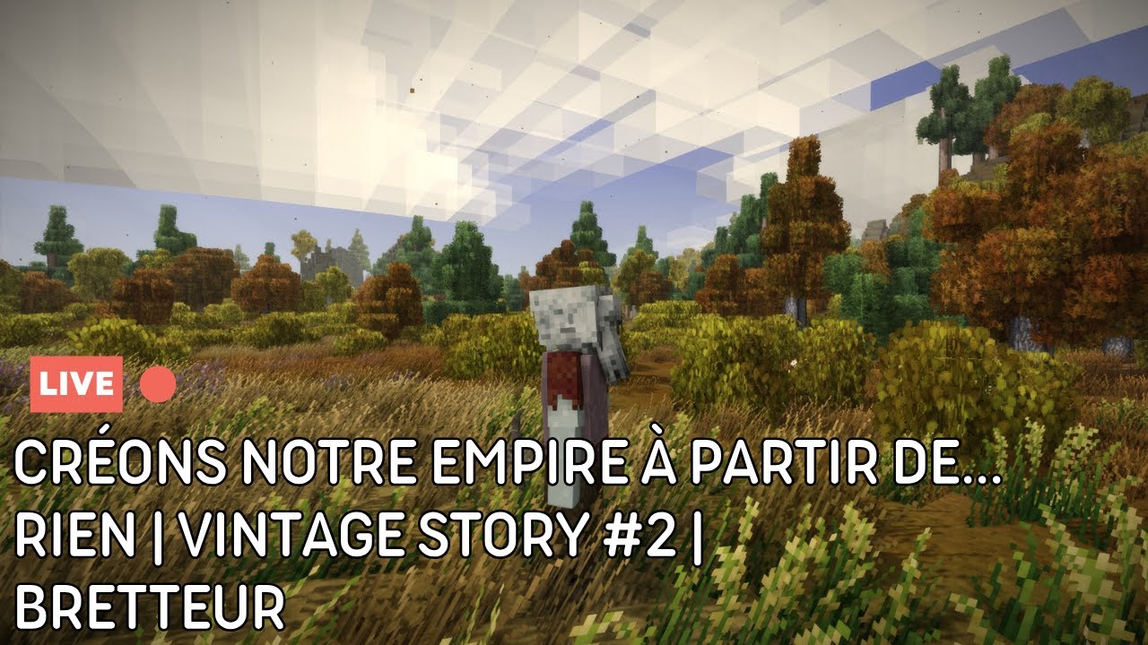 Créons notre empire à partir de... rien | Vintage Story #2 | Bretteur - YouTube
