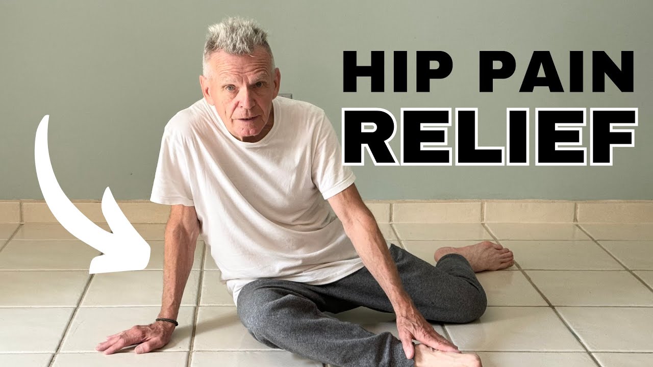 Hip and Back Pain Relief 90/90 Exercise - YouTube