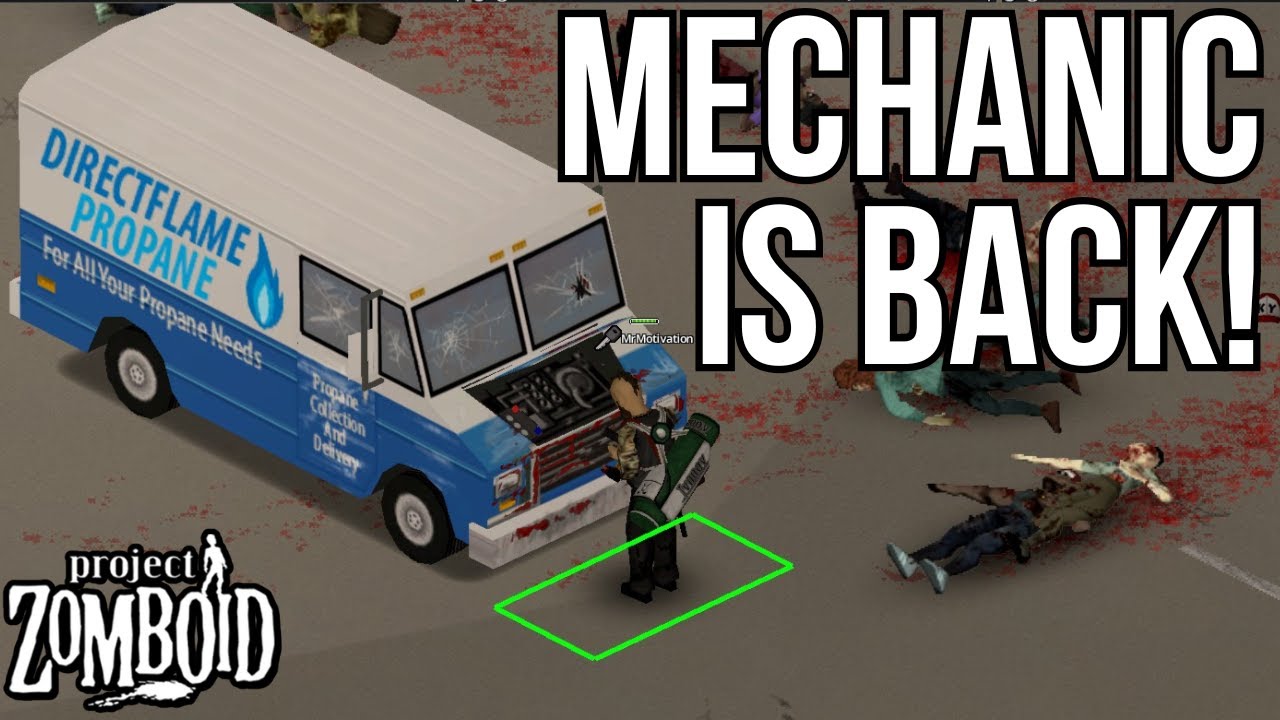 The Mechanic Is Back! Project Zomboid Build 42 - YouTube