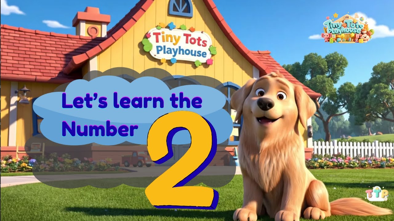 Learn Number 2 with Happy | Fun Counting Song for Toddlers | Tiny Tots ...