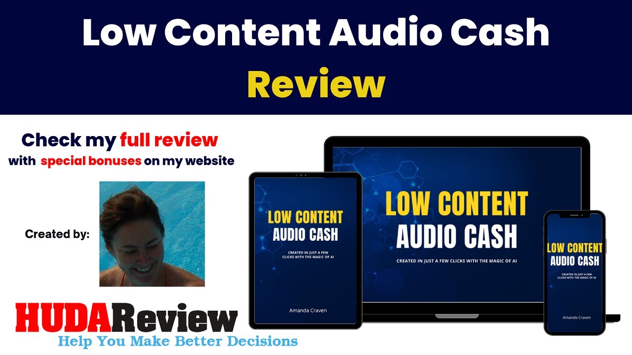 Low Content Audio Cash Review | Demo | Bundle | Huge Bonus | Discount ...