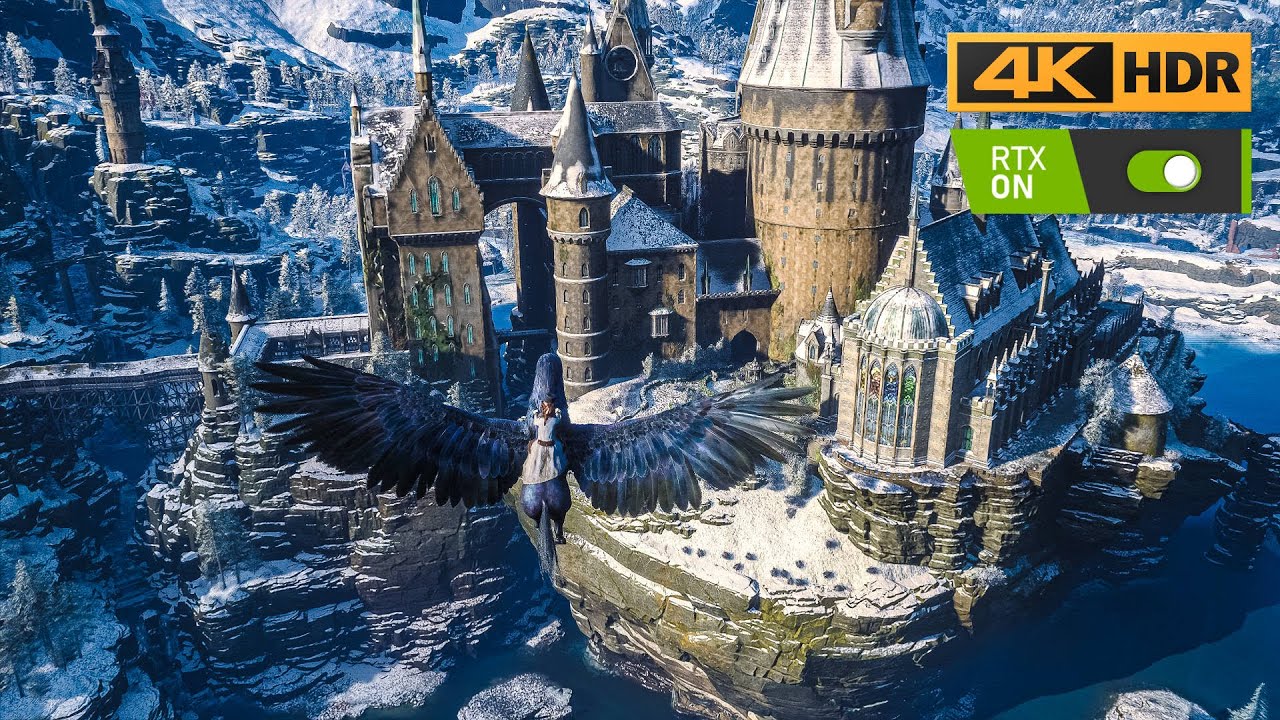 4K Daydream | Hogwarts Legacy in 2024 looks AMAZING | Realistic Ultra ...