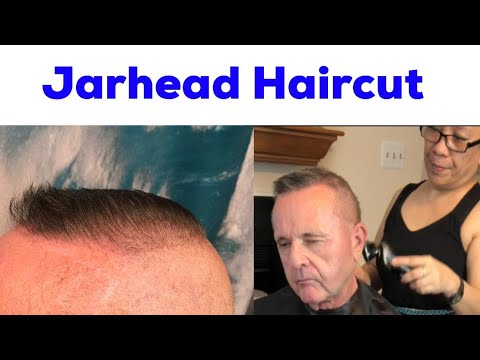 How to cut a Jarhead Haircut Deluxe - YouTube