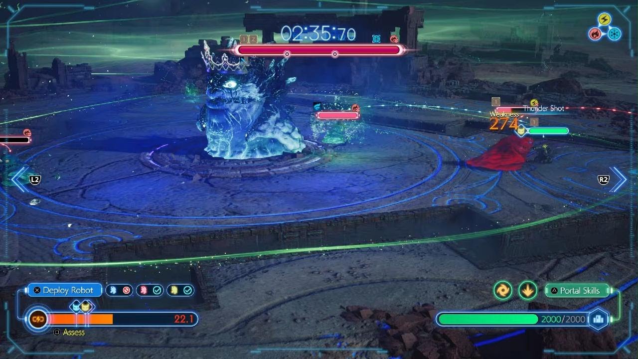 FINAL FANTASY VII REBIRTH Gambits and Gears King Flan Hard - YouTube