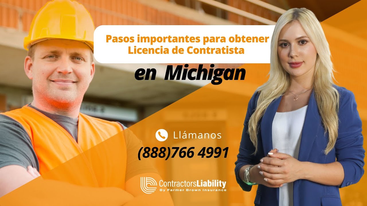 ¿Sabes Cómo Obtener tu Licencia de Contratista en Michigan? Aquí Te Lo Explicamos - YouTube