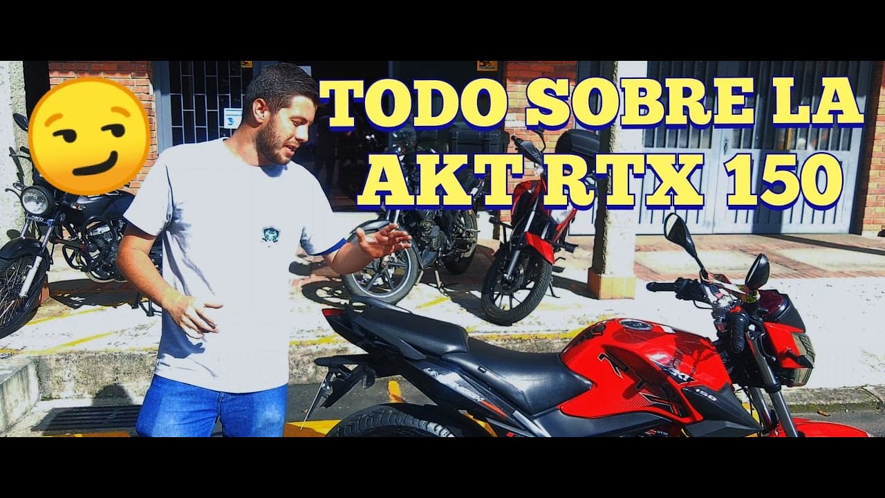 AKT RTX 150 una de las mas completas 🤯 de su segmento👌 - YouTube