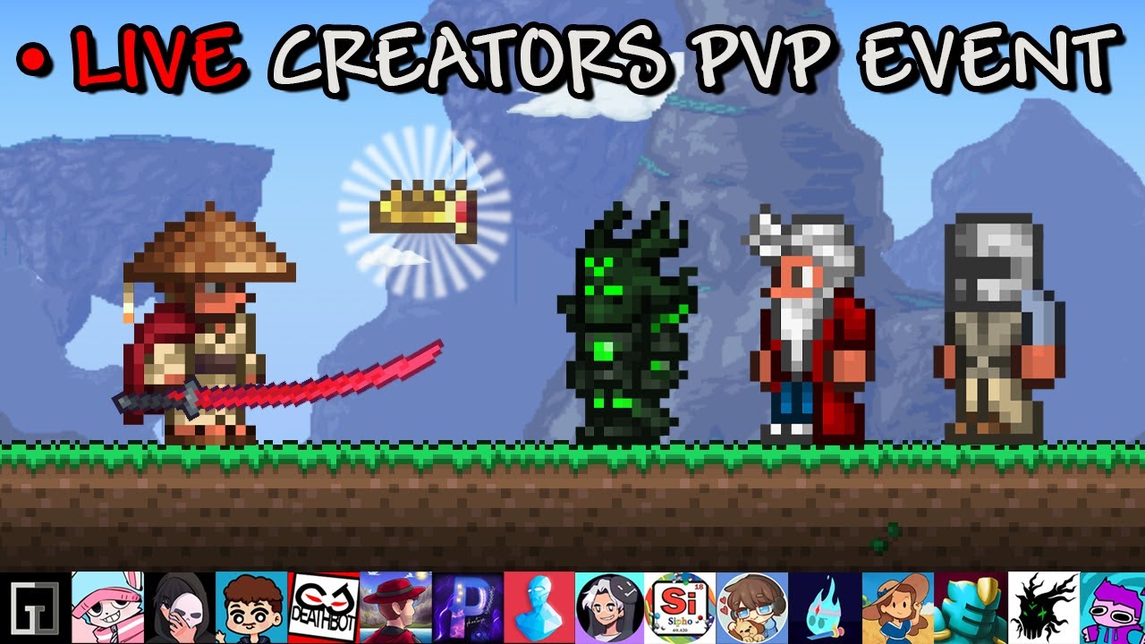 $500 TERRARIA CREATOR CLASH w/Terrasteel, Ft. @ChippyGaming , @Khaios ...