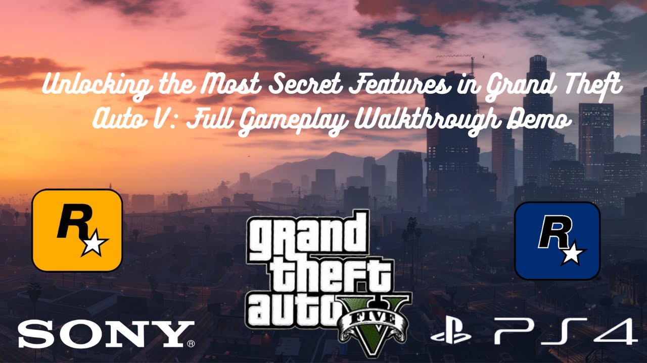 Unlocking the Most Secret Features in Grand Theft Auto V: Full Gameplay ...