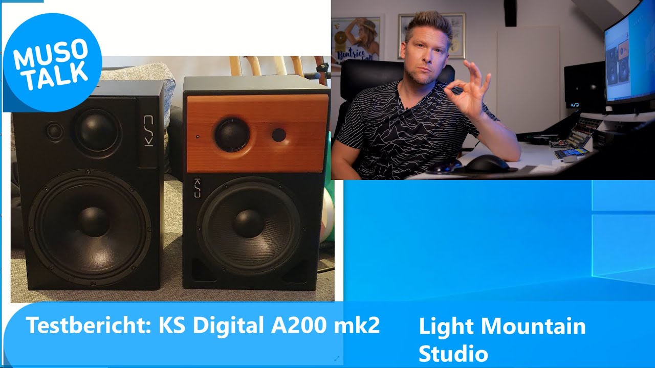 Studio Monitore die Referenz: KS Digital A 200 mk2 - YouTube