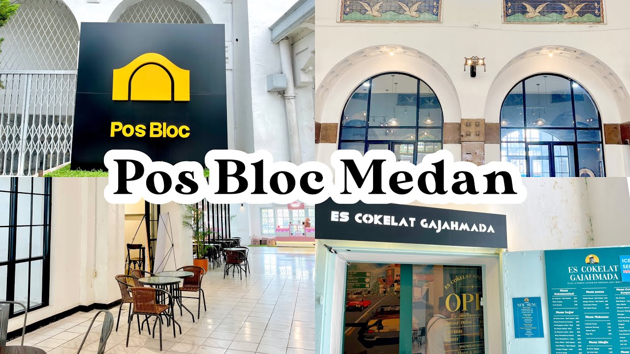 Review Pos Bloc Medan - Tempat Nongkrong dan Kulineran! - YouTube