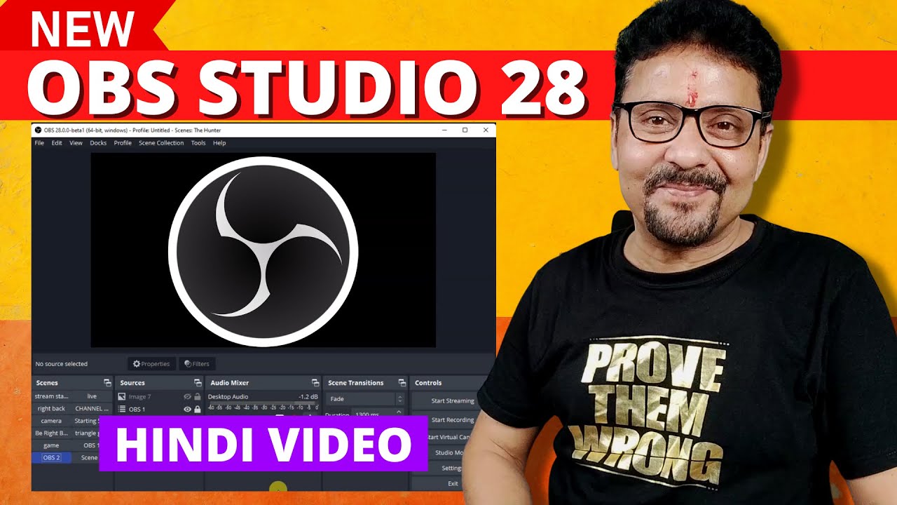 Latest OBS Studio Version | OBS STUDIO 28 | What Is New In OBS 28 ...