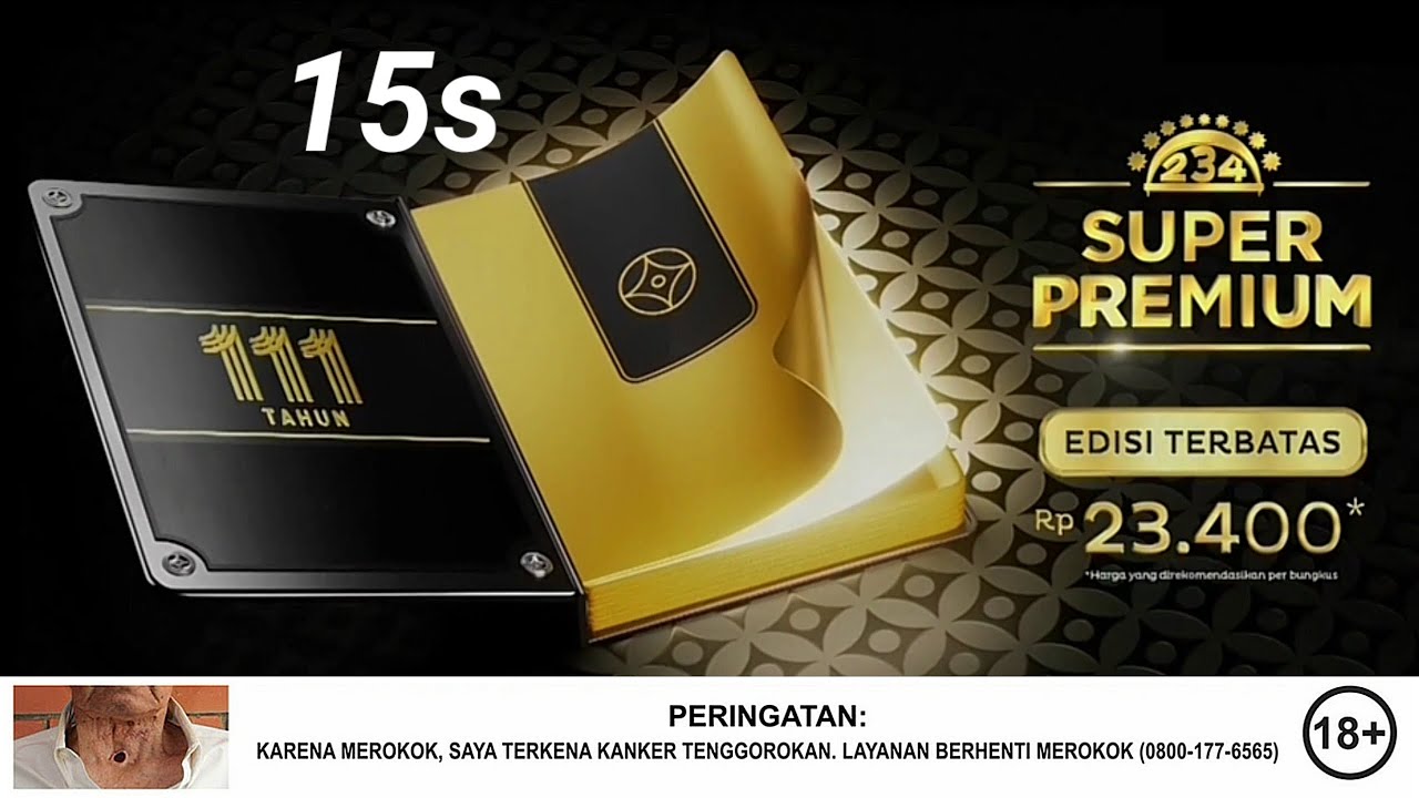 Dji Sam Soe Super Premium - Edisi Terbatas 111 Tahun Mahakarya Indonesia [15s] (2024) - YouTube