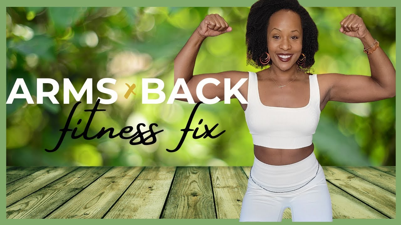 12 Day Fitness Fix: Arms and Back | Tone Your Upper Body! - YouTube