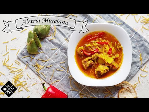 ALETRIA MURCIANA🍲 | Receta familiar y sencilla de este guiso murciano con costillejas y verduras