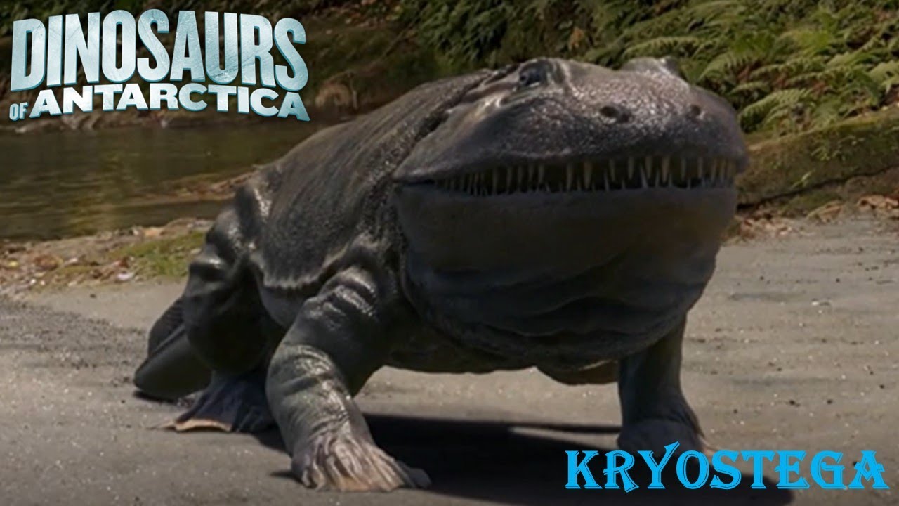 dinosaurs of Antarctica Kryostega collinsoni screen time - YouTube
