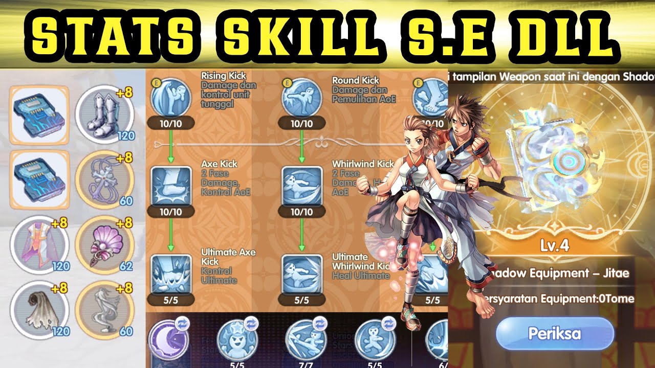 ROX - TAEKWON BUILD LENGKAP F2P/LOWSPENDER - YouTube